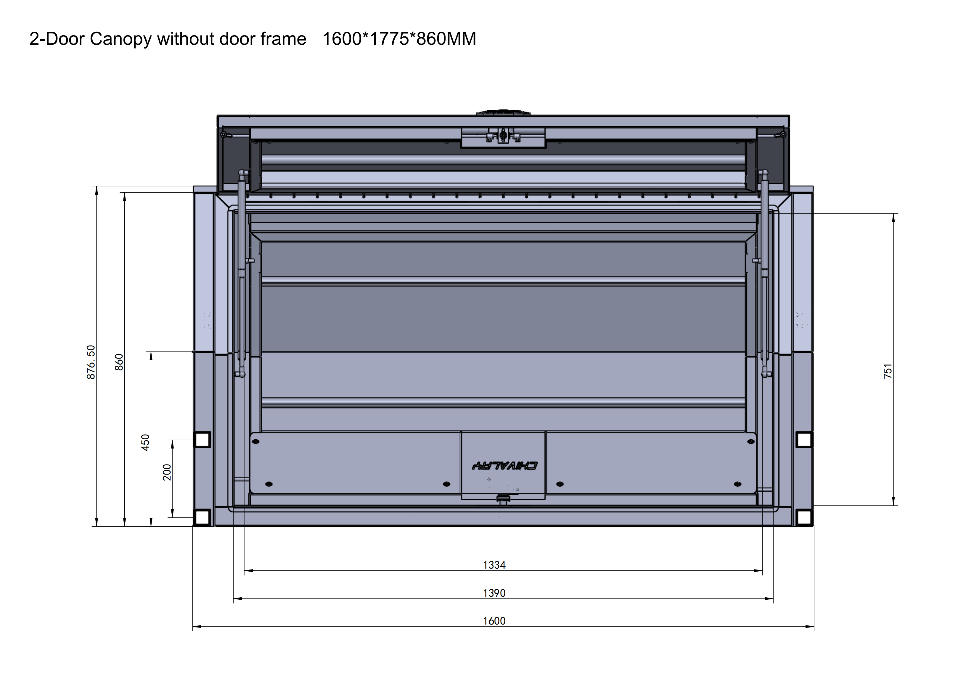 T3/X3 4WD 1800mm F/P Tray Camping Combo | UTE Chivalry