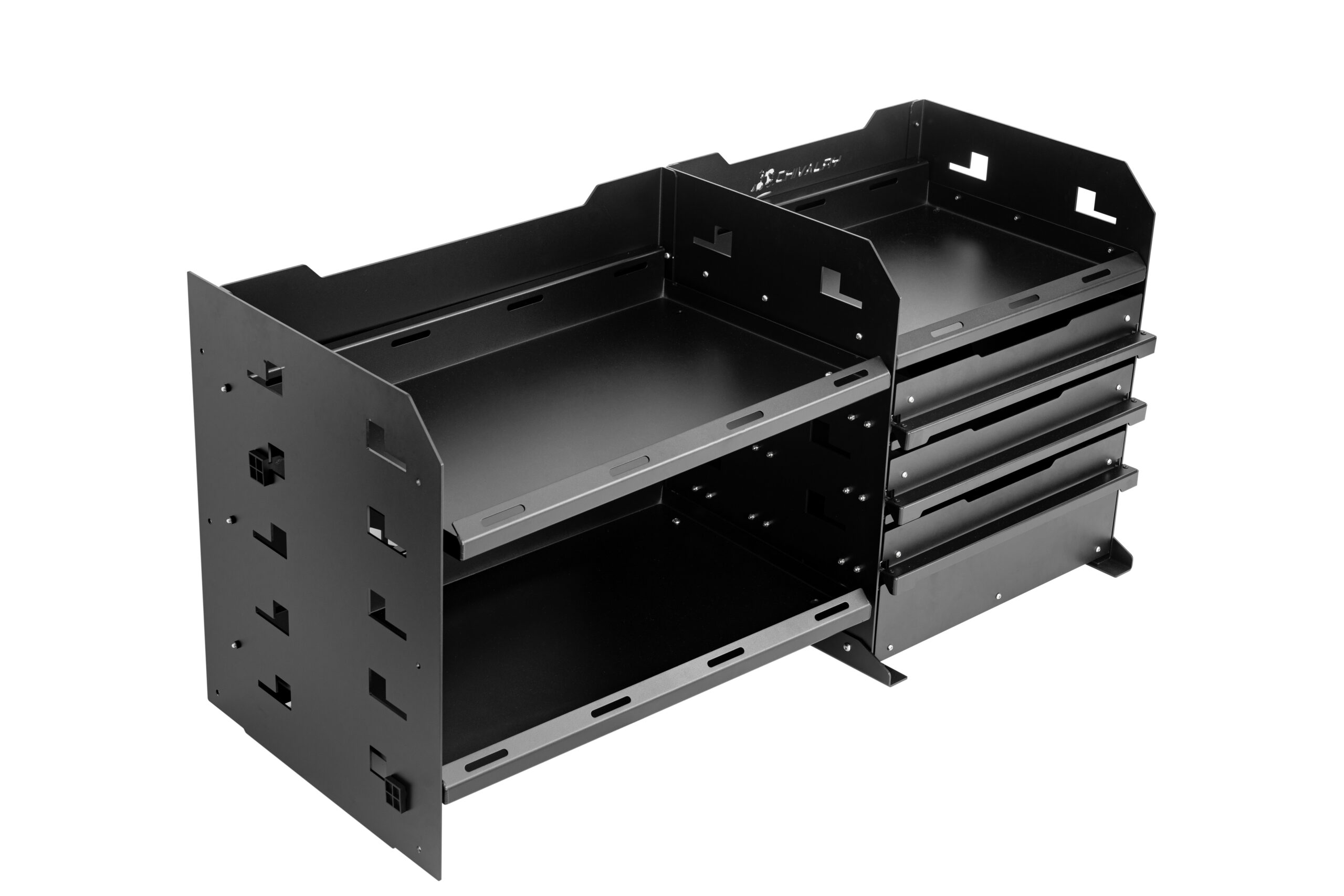 Aluminium Drawer Unit 1400mmL Black | UTE Chivalry